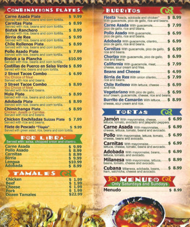menu1 - Latino's Market